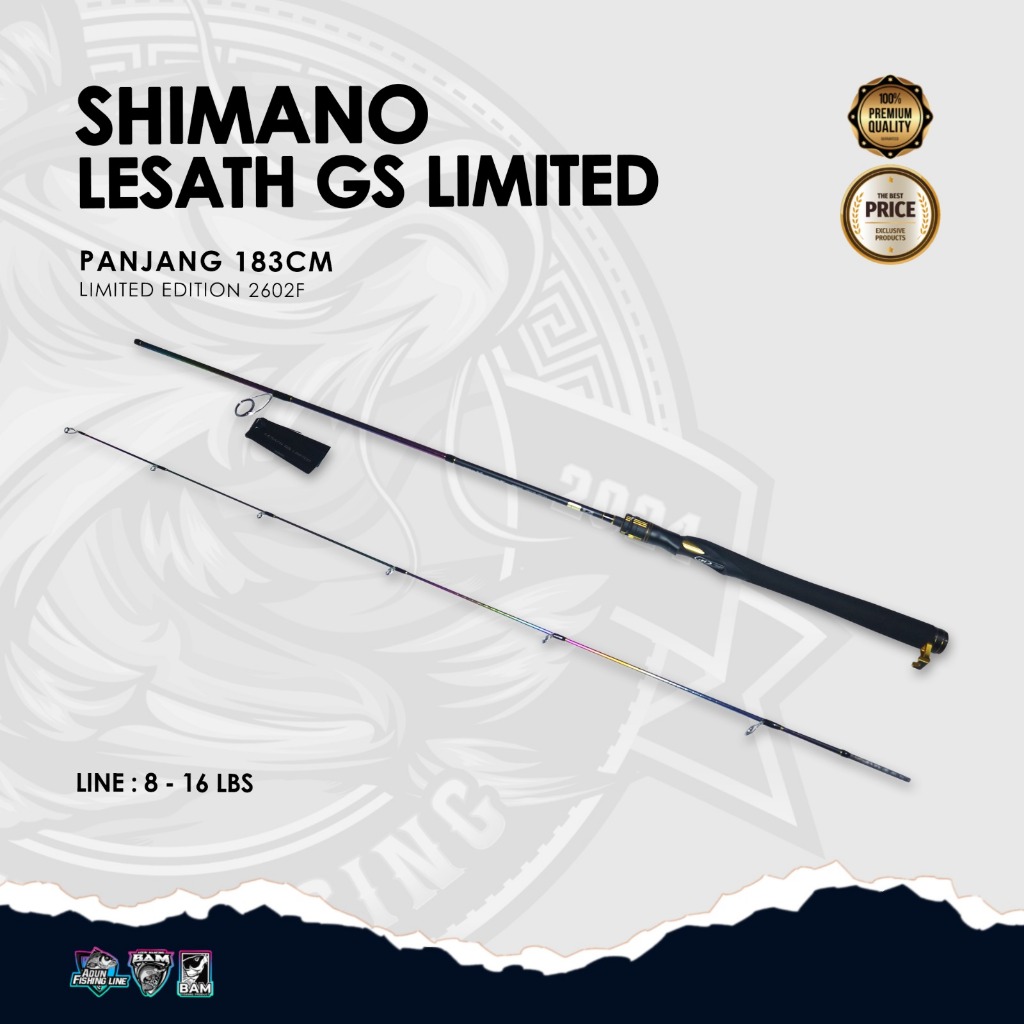 Jual Joran Shimano Lesath GS 2602F LIMITED 2023 | Shopee Indonesia