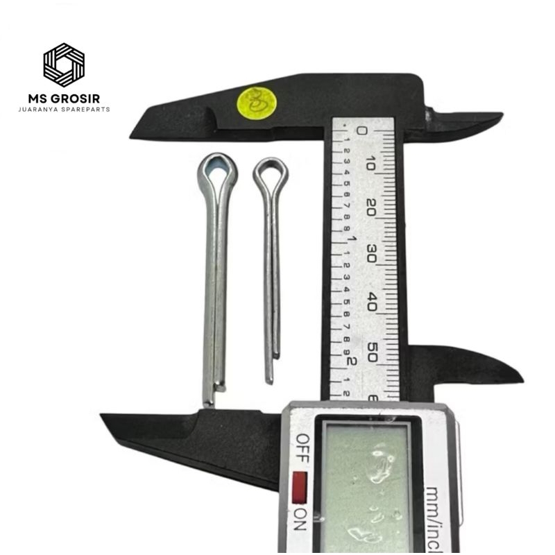 Jual SPLIT PEN PLAT PAKU PENAHAN MUR BAUT MOTOR MOBIL DLL BESAR KECIL ...