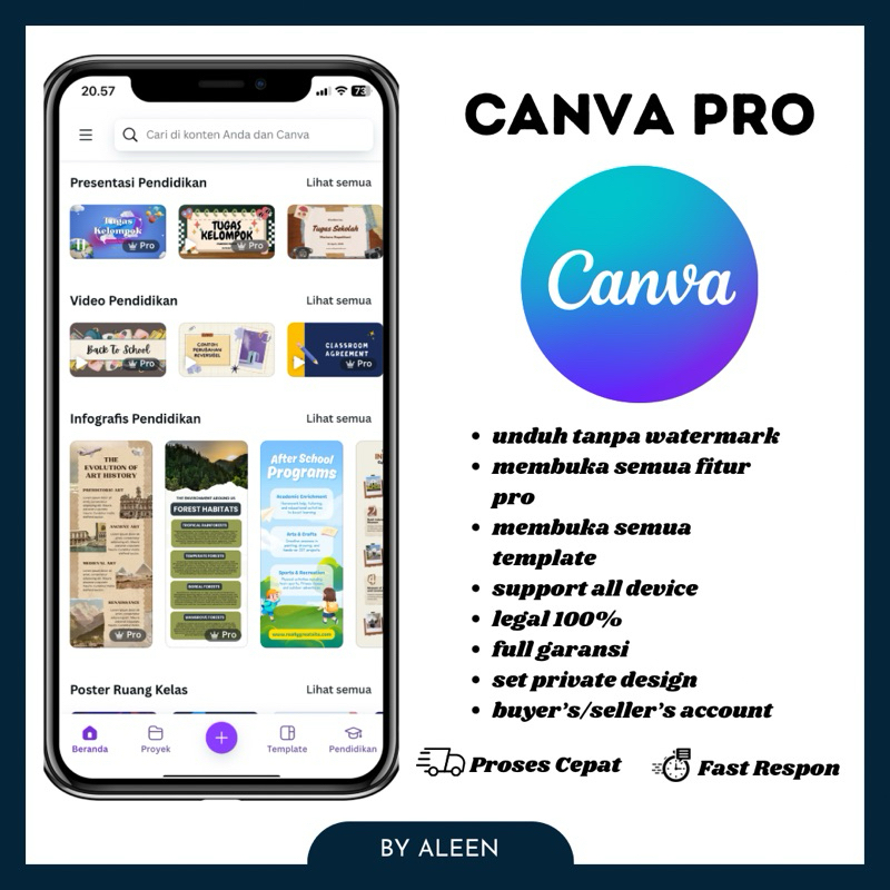 Jual CANVA PRO - FULL GARANSI 100% TERMURAHH | Shopee Indonesia