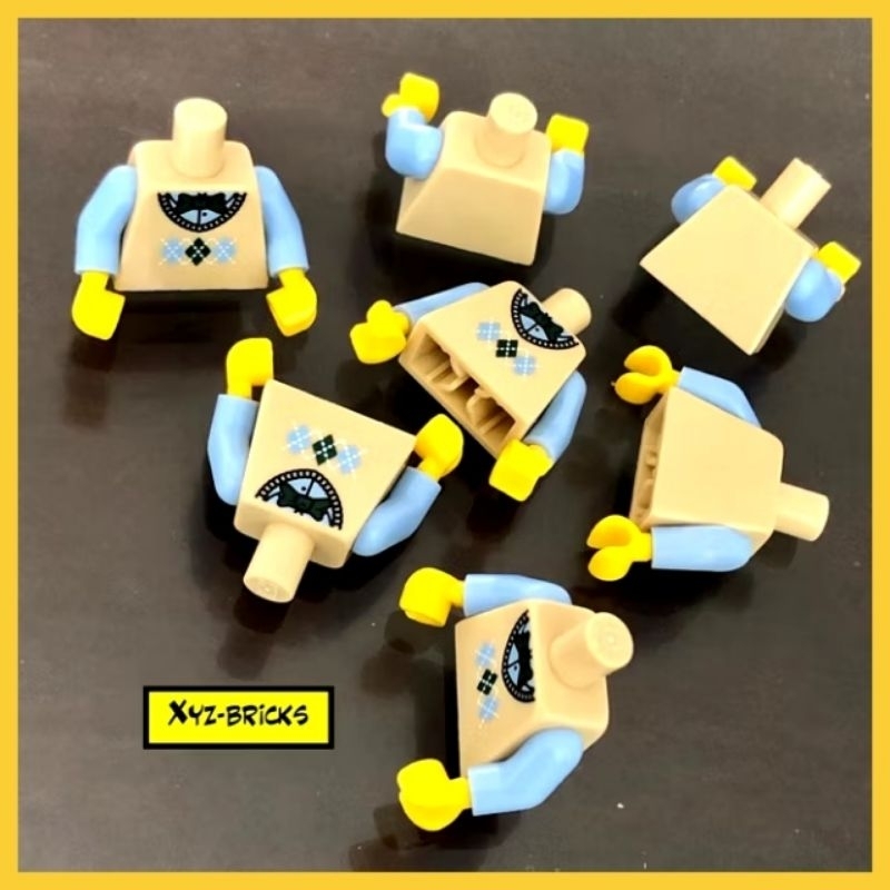 Jual LEGO PARTS 6001859 Torso - Mini Upper Part No. 2021 Brick Yellow ...