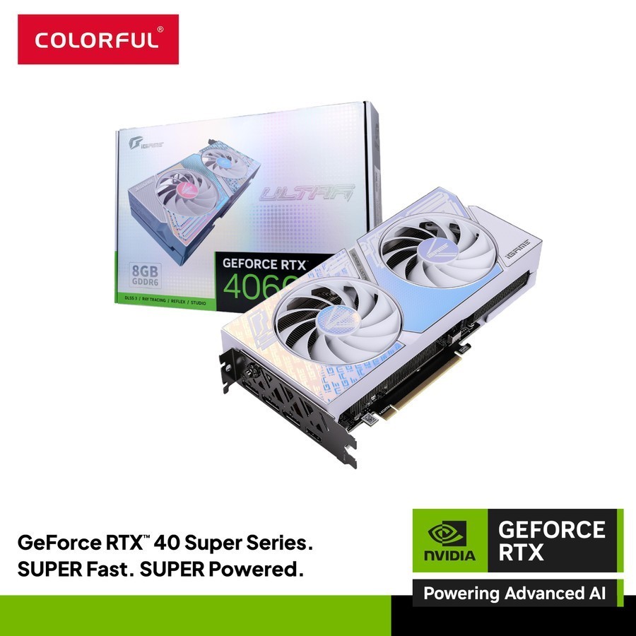 Jual COLORFUL IGAME RTX 4060 ULTRA W DUO OC 8GB-V DDR6 NVIDIA / 4060 ...