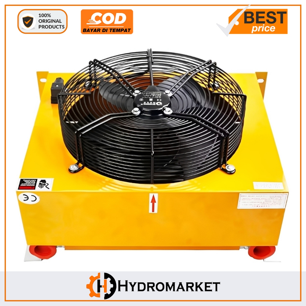 Jual Hydraulic Oil Fan Cooler AH-1470T-CA (200L/min) AC220V-AC380V-DC12V-DC24V / Kipas Pendingin ...