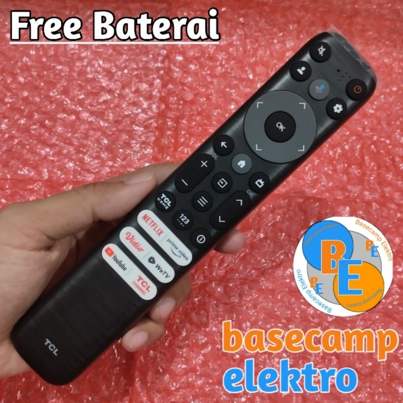 Jual Remot TV TCL Android TV GOGLE TV 100% Original Support Bluetooth ...