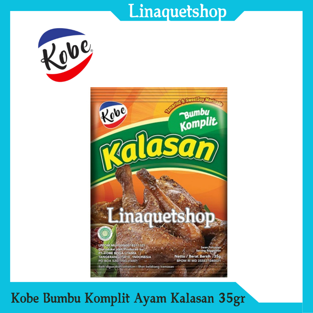 Jual KOBE Bumbu Komplit Ayam Kalasan 35gr (1 Pcs) | Shopee Indonesia