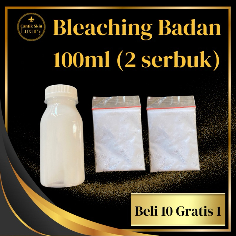 Jual Bleaching Badan 100ml (Beli 10 Gratis 1) | Shopee Indonesia