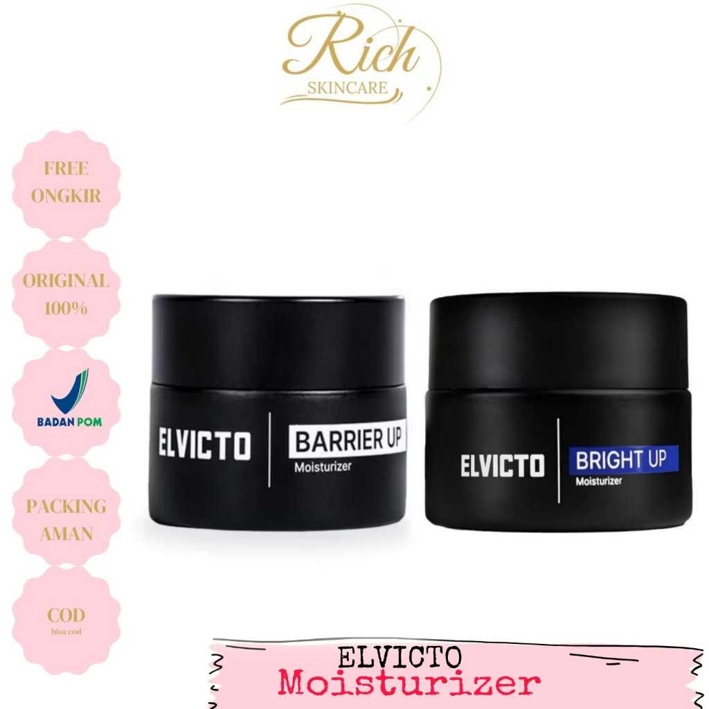 Jual ELVICTO - MOISTURIZER SERIES BRIGHT DAN BARRIER | Shopee Indonesia