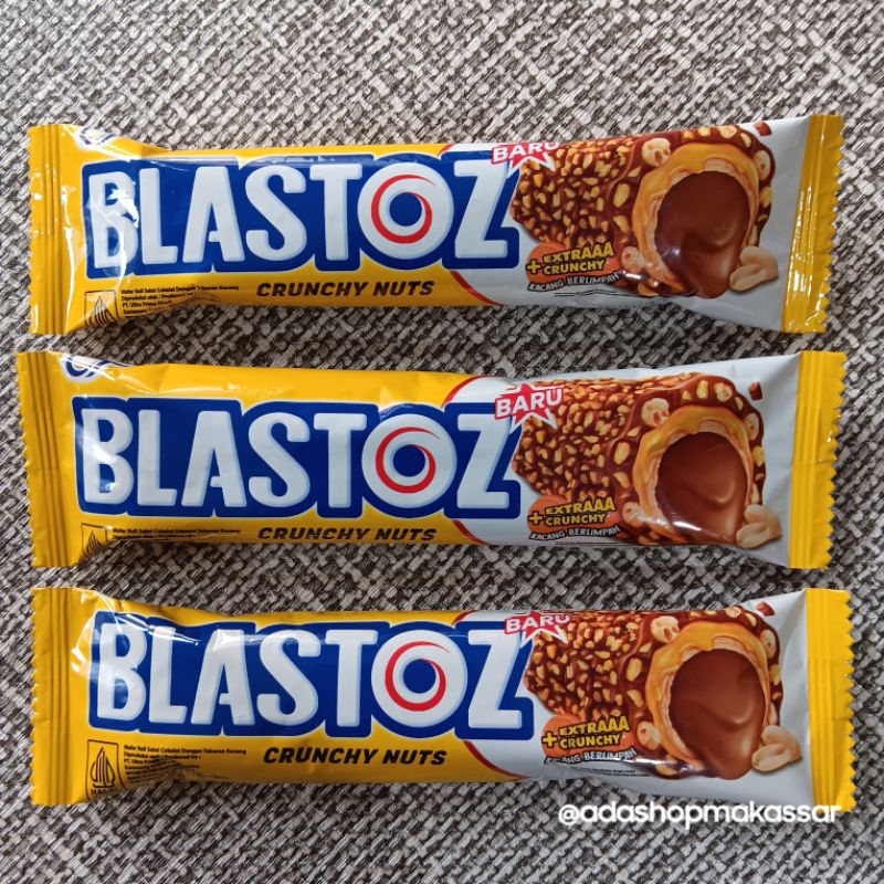 Jual Blastoz Crunchy Nuts (3 pcs) | Shopee Indonesia