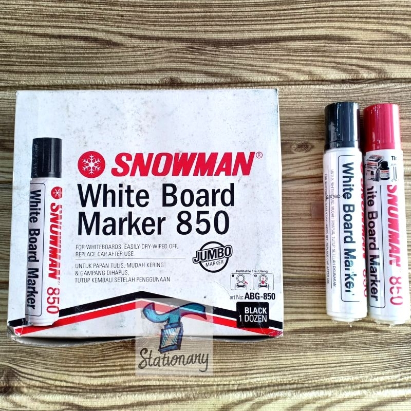 Jual Spidol Snowman Whiteboard Jumbo 850. | Shopee Indonesia