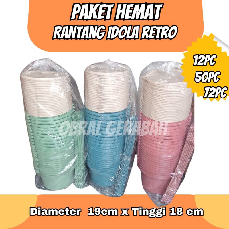 Jual 72PC PAKET HEMAT RANTANG IDOLA RETRO / RANTANG HAJATAN MURAH ...