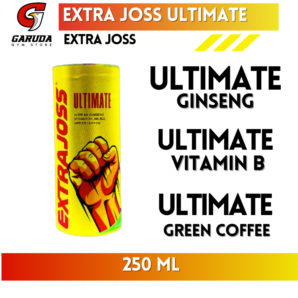 Jual Extra Joss Ultimate Energy Drink 250ml with Green Coffee Bean ...