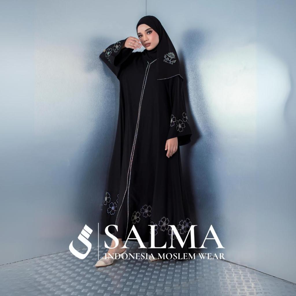 Jual ABAYA SALMA - URWA ABAYA EXCLUSIVE FURSHAN [FREE PASHMINA] EID SERIES | Shopee Indonesia