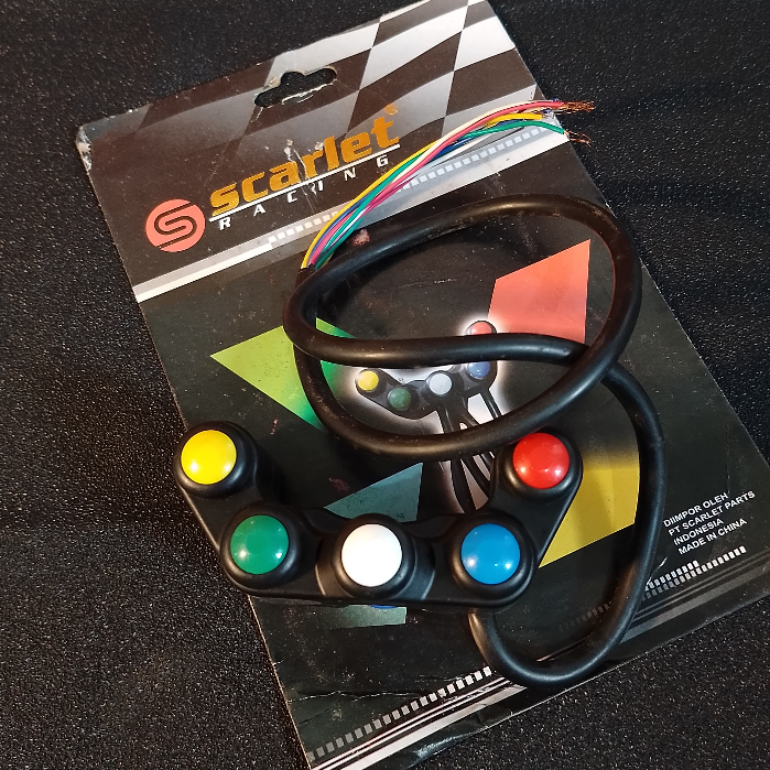 Jual SAKLAR MODEL SPORT 5 TOMBOL UNIVERSAL SCARLET RACING | Shopee ...