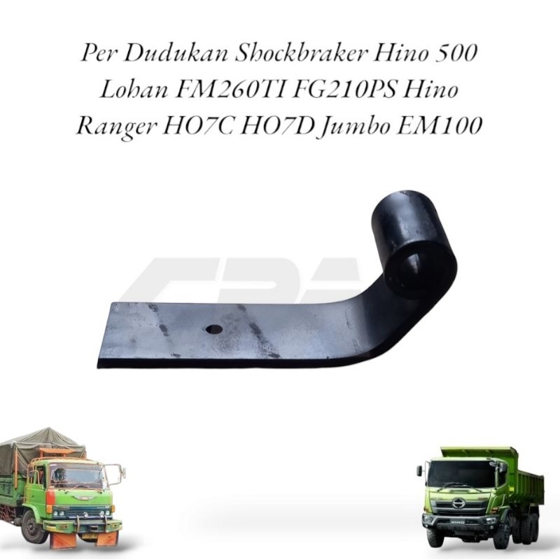 Jual Per plat dudukan shockbraker shockbreaker hino 500 lohan FM260TI FG210PS FG235Ti JO8C JO8E ...