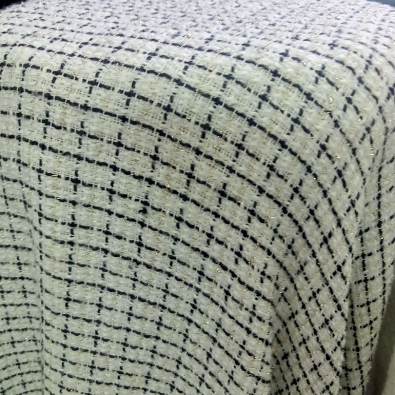 Jual Kain Tweed Acrilik Two Tone - Kain Tweed Korea - Kain Tweed ...