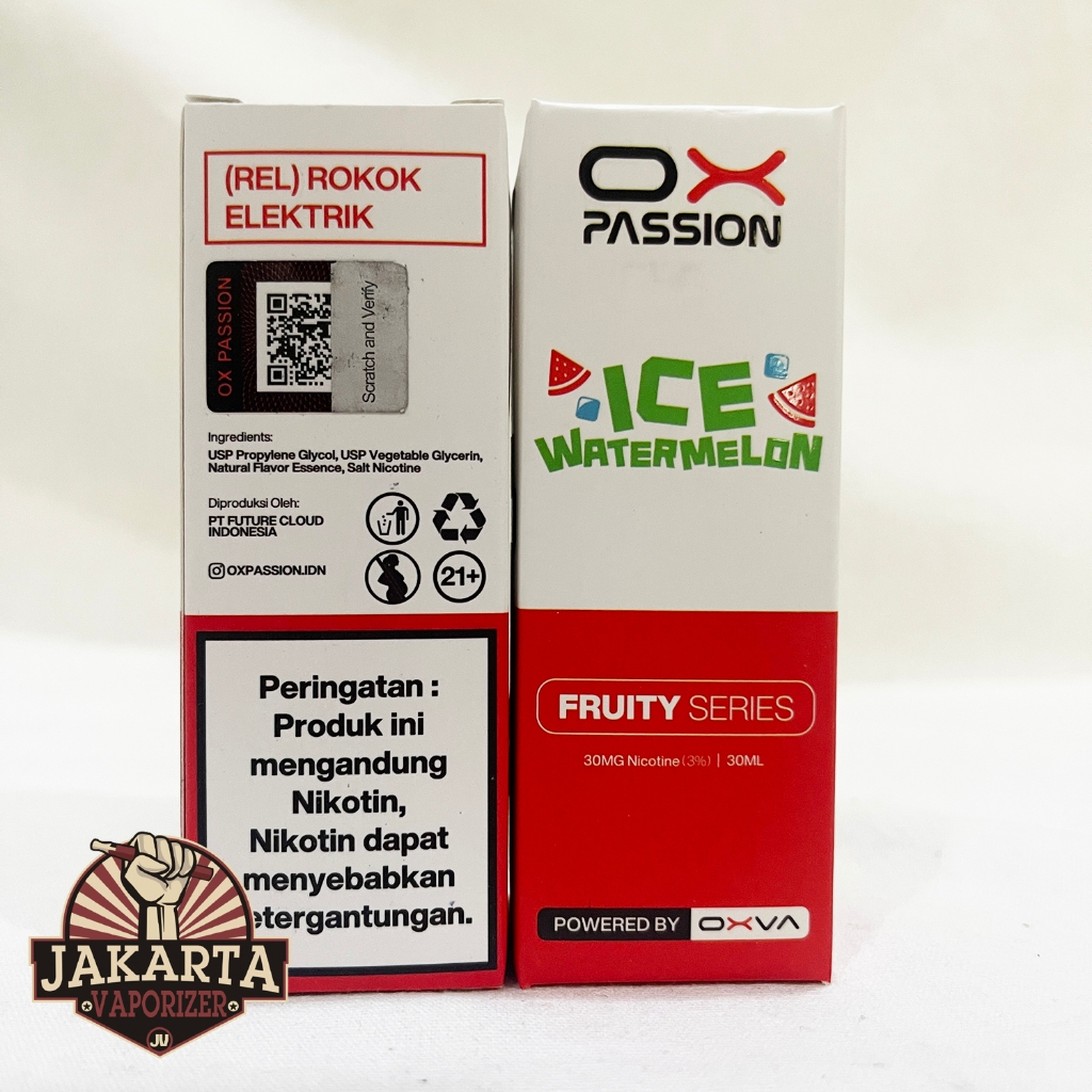 Jual [SALT] OX PASSION ICE WATERMELON SALTNIC 30ML 30MG BY OXVA ...