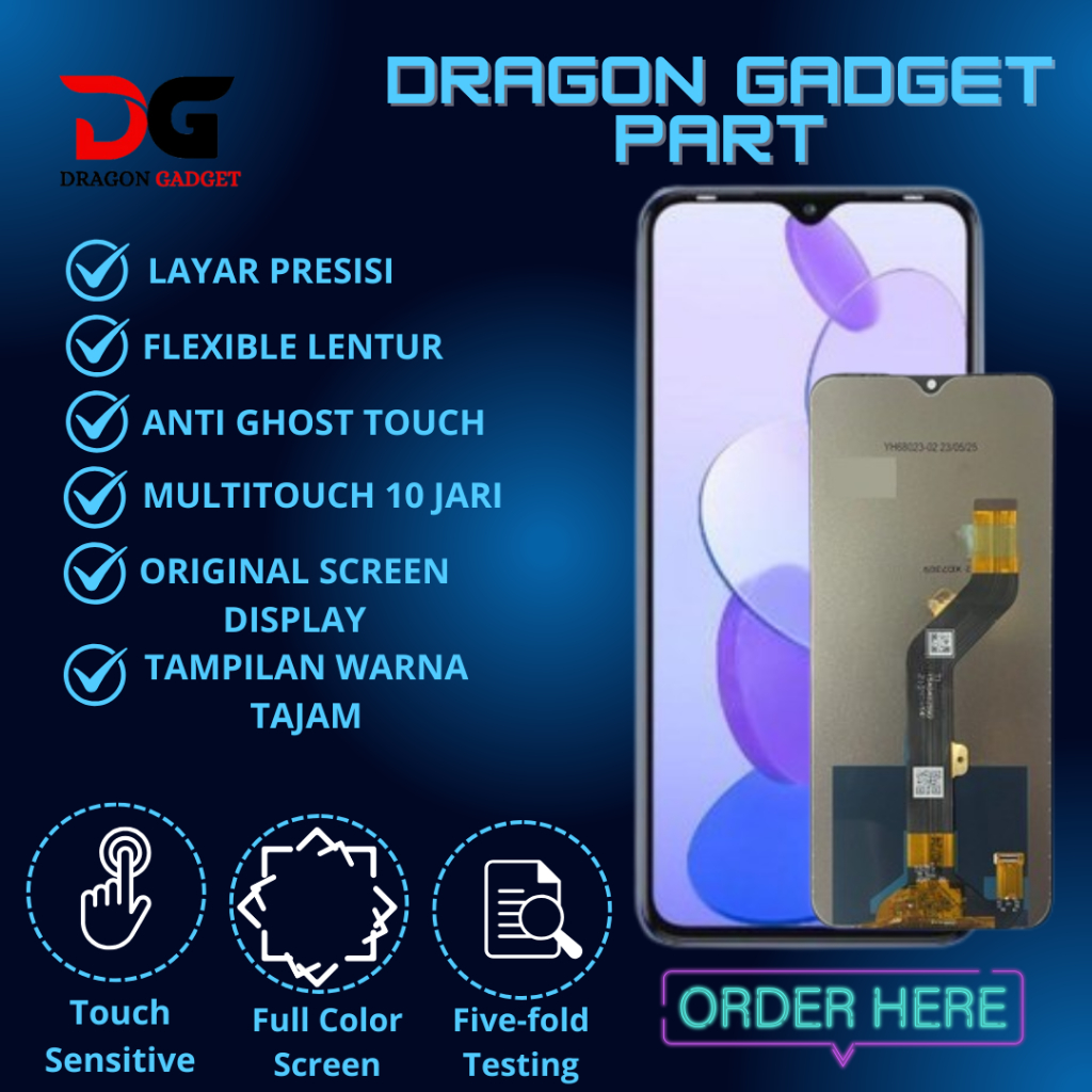 Jual LCD TOUCHSCREEN INFINIX X6823 / SMART 6 PLUS FULLSET ORIGINAL ...