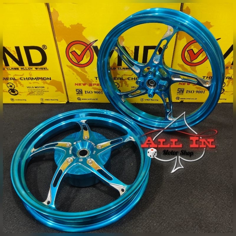 Jual Velg vnd new speed 185x14 & 215x14 vario 125 150/beat scoopy genio ...