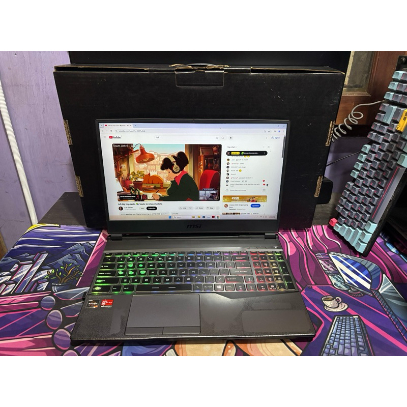 Jual Laptop Gaming MSI Alpha 15 A3DDK AMD Ryzen 7 3750H Radeon RX 5500M Layar 144Hz 100% SRGB ...