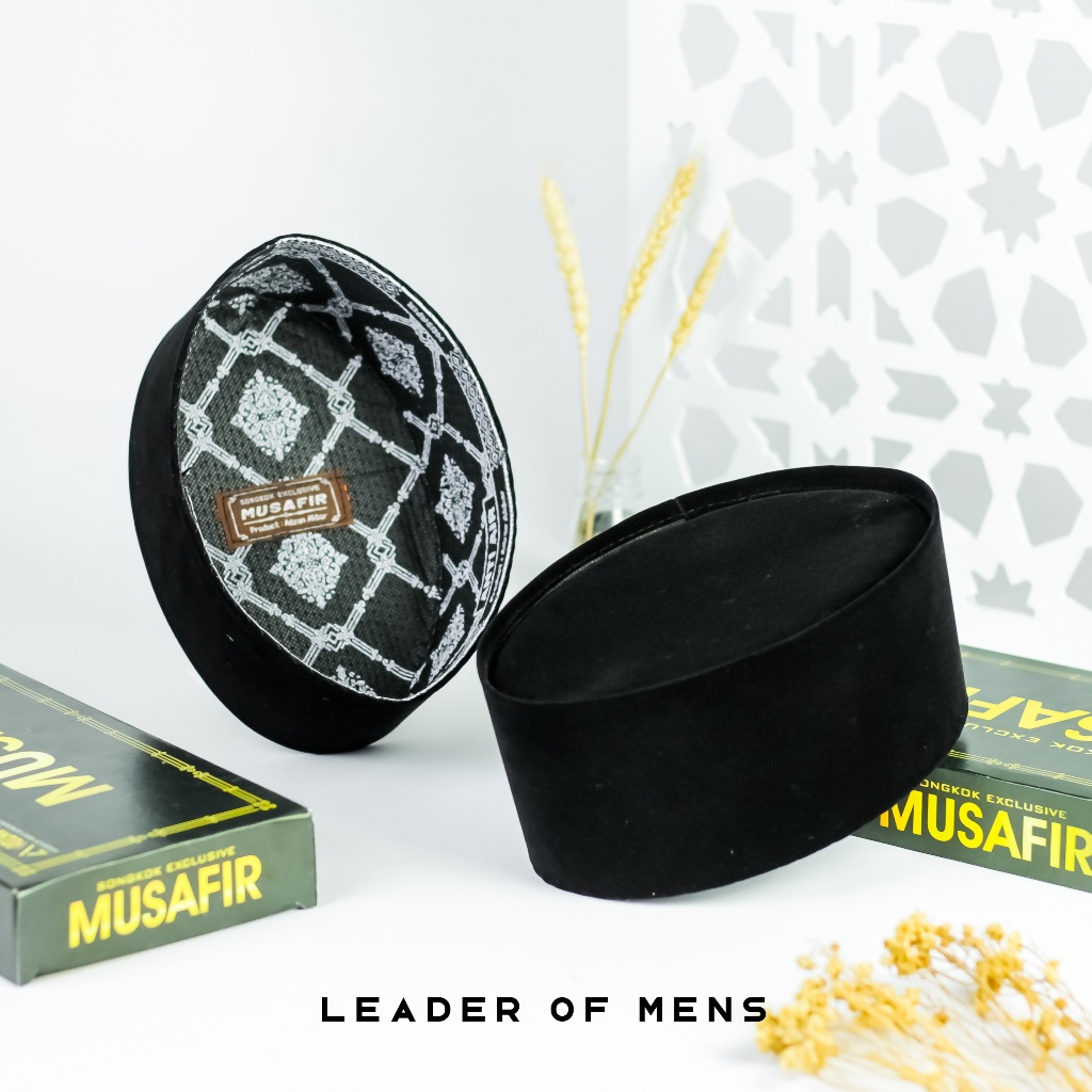 Jual Peci Songkok Kopiah Nasional Hitam Polos Anak Dan Dewasa Murah Tinggi 9cm Beludru Quality ...