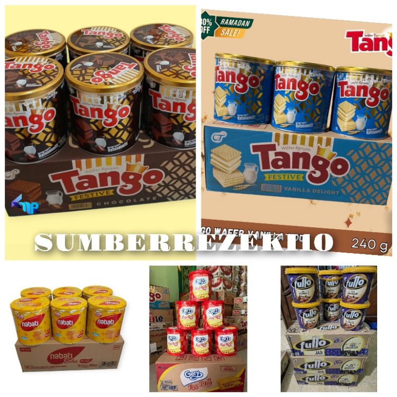 Jual Aneka kue kaleng tango/nabati/Mio FULLO/astor/Gery kartonan ( LIVE ...