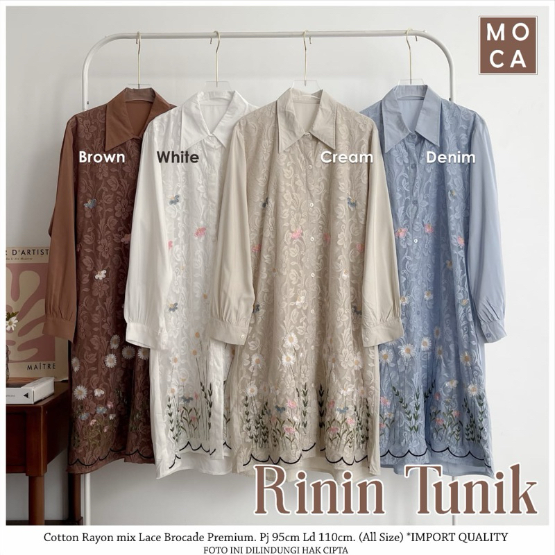 Jual Rinin tunik by Moca | Shopee Indonesia