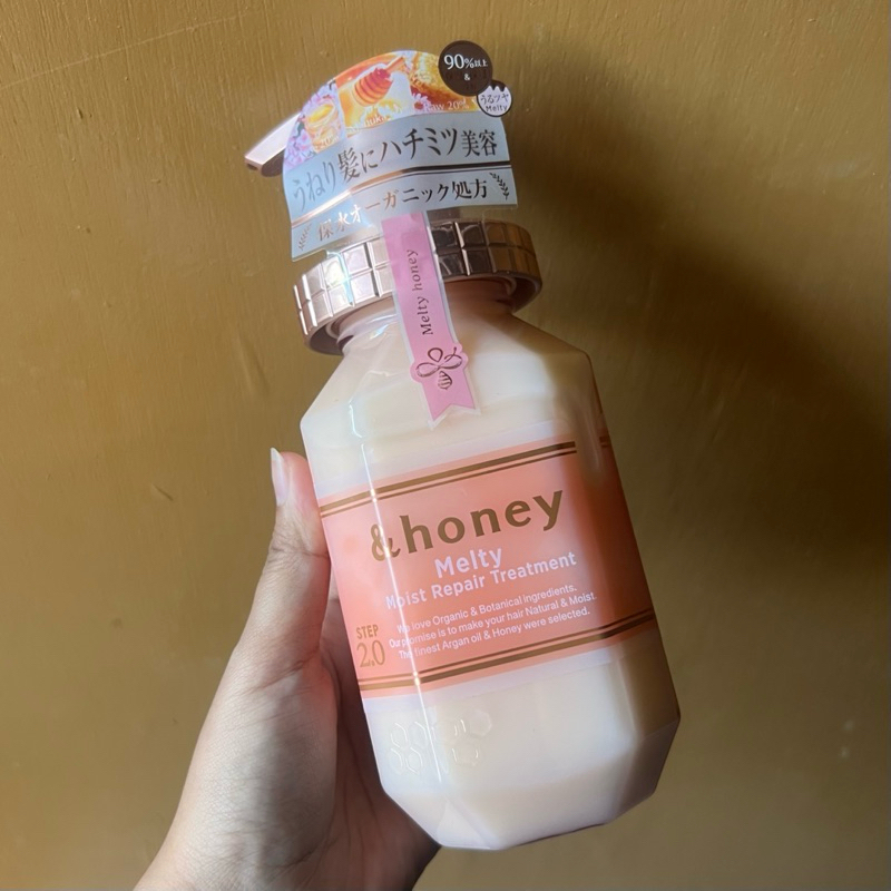 Jual [pre-order Jepang] &honey Shampoo & Treatment Deep Moist | Pixie | Creamy | Shampoo Melty ...