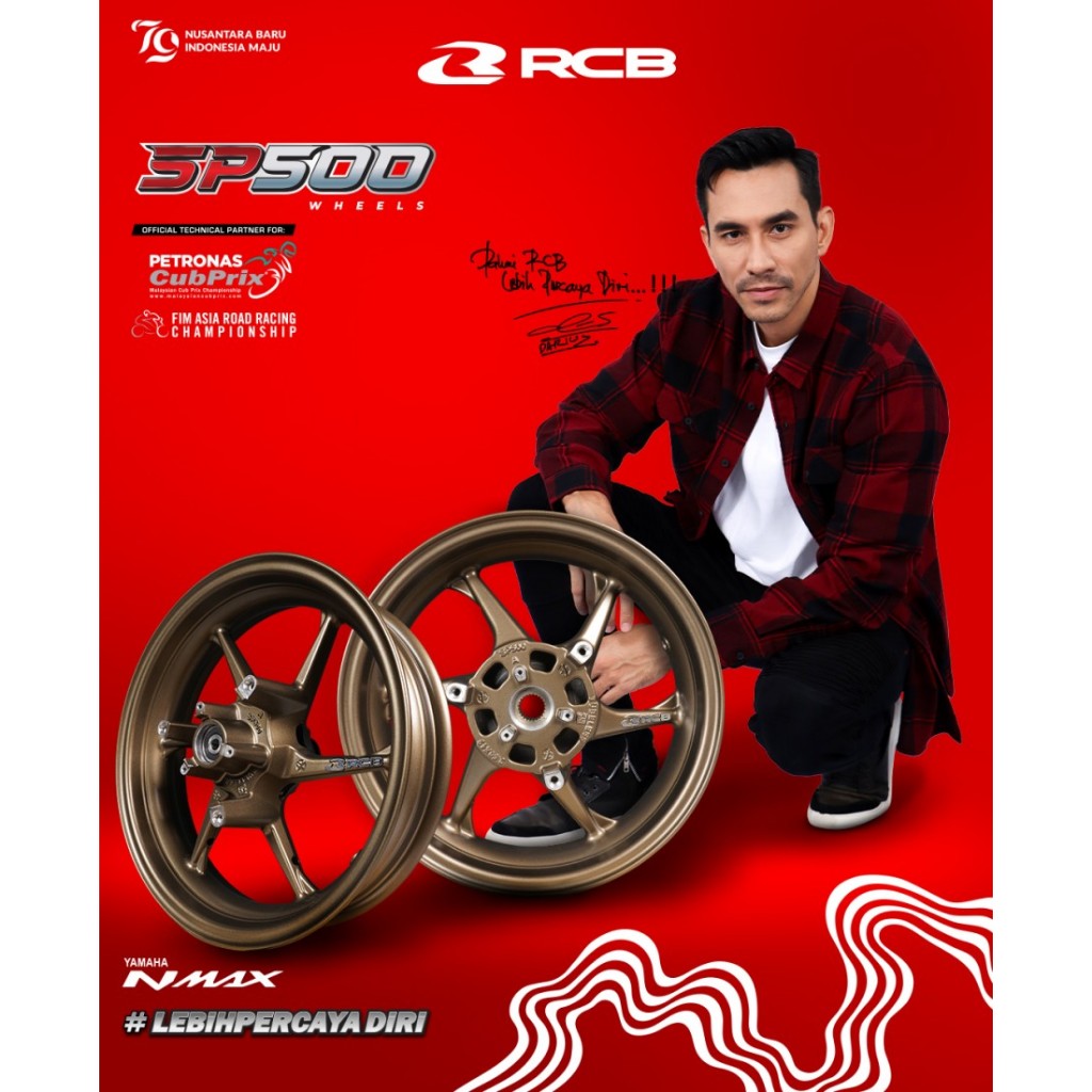 Jual VELG RACING RCB RACING BOY NMAX NEW NMAX TURBO NEO SP500 BROWN ...