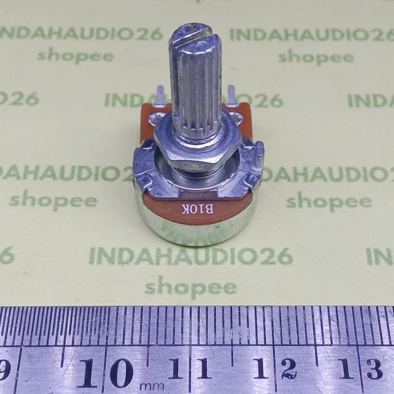 Jual A plus B10K mono 3pin potensiometer 10k variable resistor B 10k ...