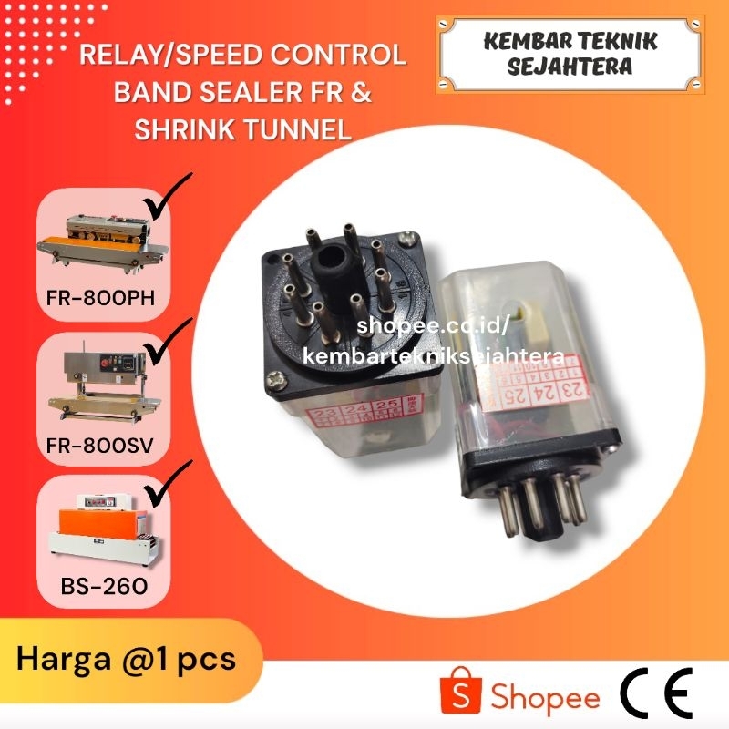 Jual Relay Modul/Speed Controller Mesin Band Sealer Fr-800 Shrink Bs-260 | Shopee Indonesia