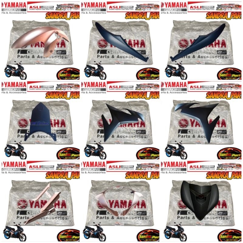 Jual COVER FULL BODY HALUS MX KING 150 V2 2019-2023 ORIGINAL YAMAHA ...