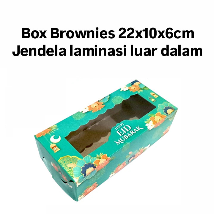 Jual ( 5 pcs ) Kardus Brownies Lebaran Box Kue Bolu Packaging Hampers ...