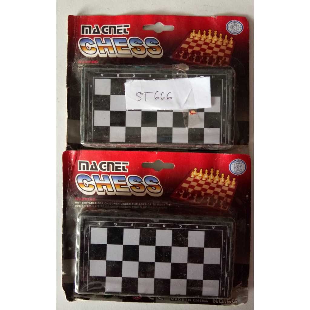 Jual Mainan Catur Magnet Mini Chess Board | Shopee Indonesia