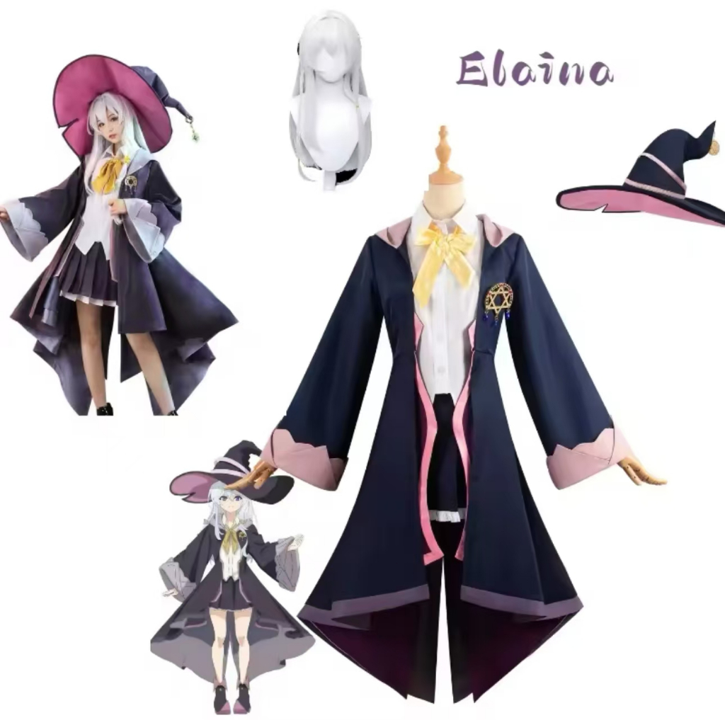 Jual Sorceress trip cos clothes Irina cos clothes hats magic witch ...