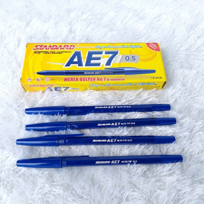 Jual Pulpen Standard AE7 (12 PCS) | Shopee Indonesia
