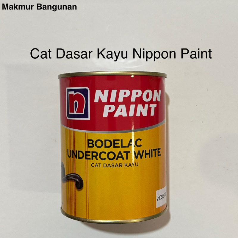 Jual Cat Dasar Kayu 1 kg | Nippon Bodelac Undercoat White | Cat Dasar ...