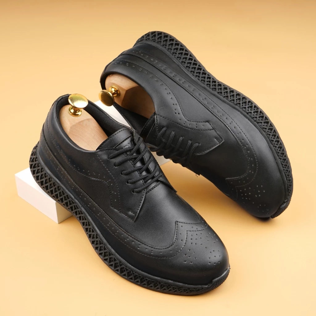 Jual Sepatu Pantofel Formal Kasual Pria Pantopel Cowok sepatu Hitam ...