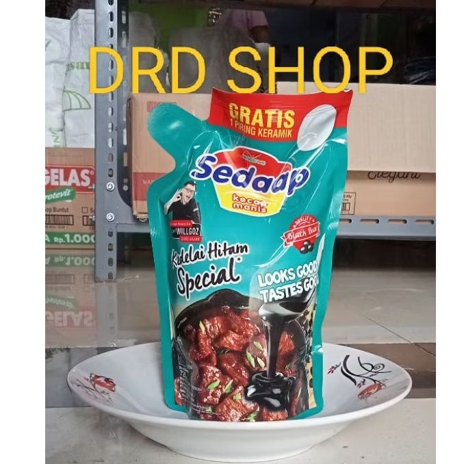 Jual KECAP MANIS SEDAP 725g + PIRING CANTIK | Shopee Indonesia