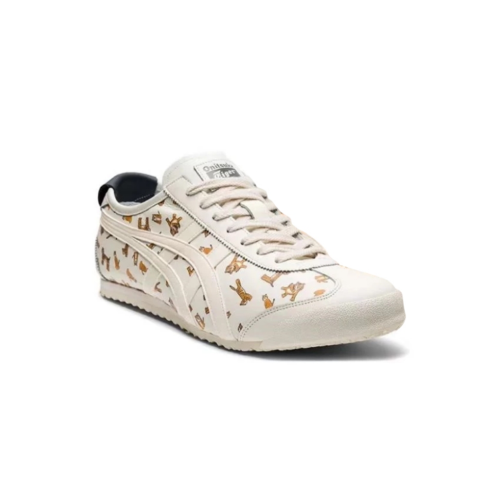 Jual Onitsuka Tiger Mexico 66 Cream Logo Mini Tiger | Shopee Indonesia