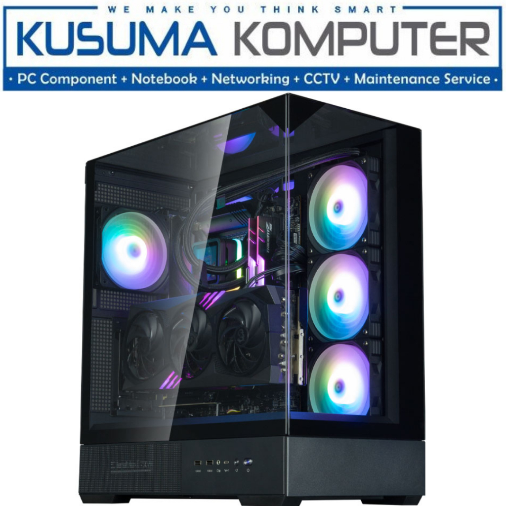 Jual Casing Zalman P40 Prism BLACK + 1 Fan ARGB ATX Gaming Case | Shopee Indonesia