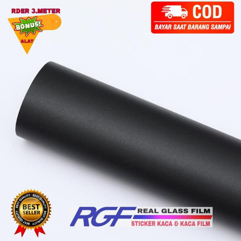 Jual HPL STIKER HITAM DOFF/HPL STIKER HITAM POLOS/HPL STIKER LANTAI ...