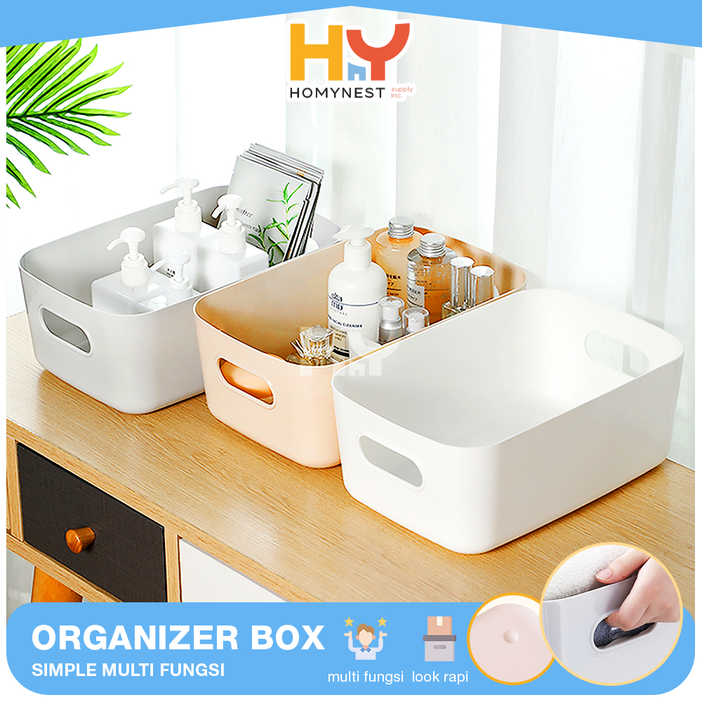 Jual HOMYNEST Wadah Barang Keranjang Serbaguna Tempat Penyimpanan ...