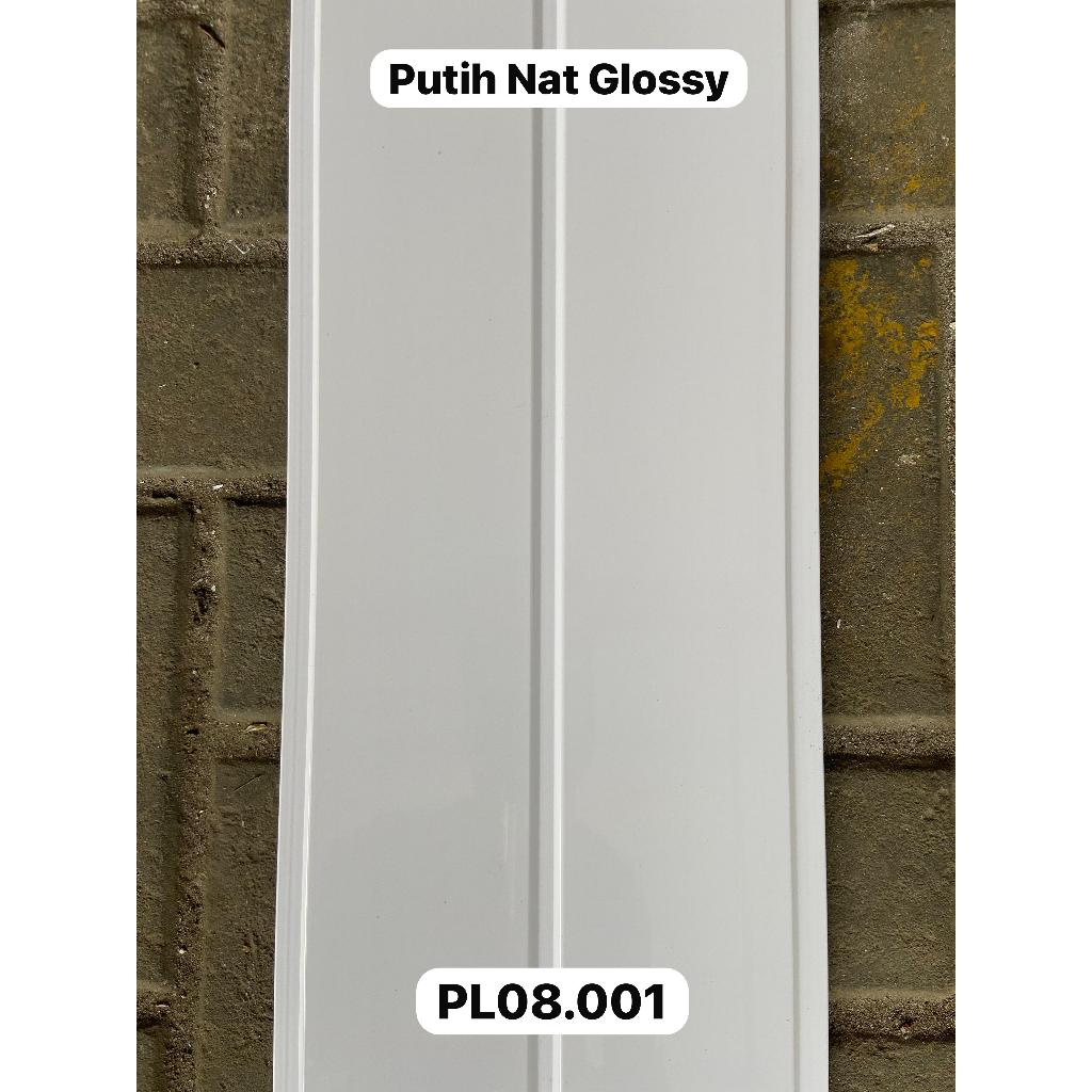 Jual Shunda Plafon PVC Putih Nat Glossy PL08.001 | Shopee Indonesia