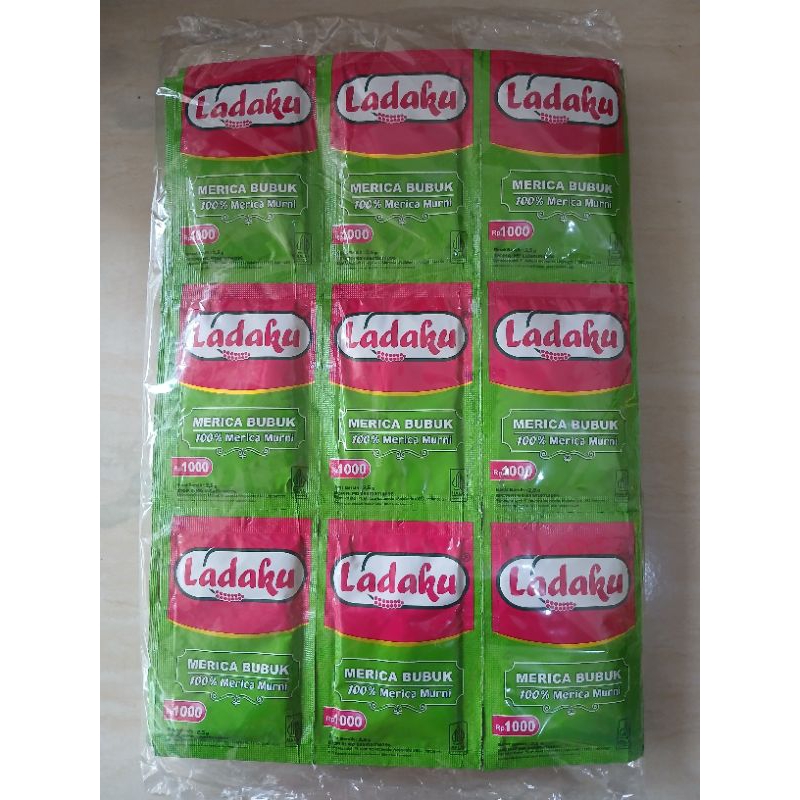 Jual Ladaku Merica Bubuk 1 renceng isi 12 pcs | Shopee Indonesia
