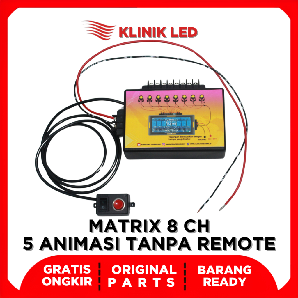Jual MODUL RELAY MATRIX LAMPU PROJIE MATRIX 12V PNP TERMURAH SEJAGAT ...