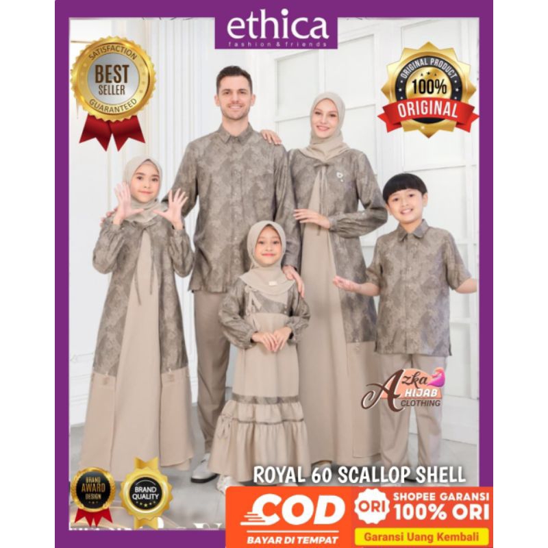 Jual ETHICA Sarimbit Royal 60 Scallop Shell Ethica Original - Sarimbit ...