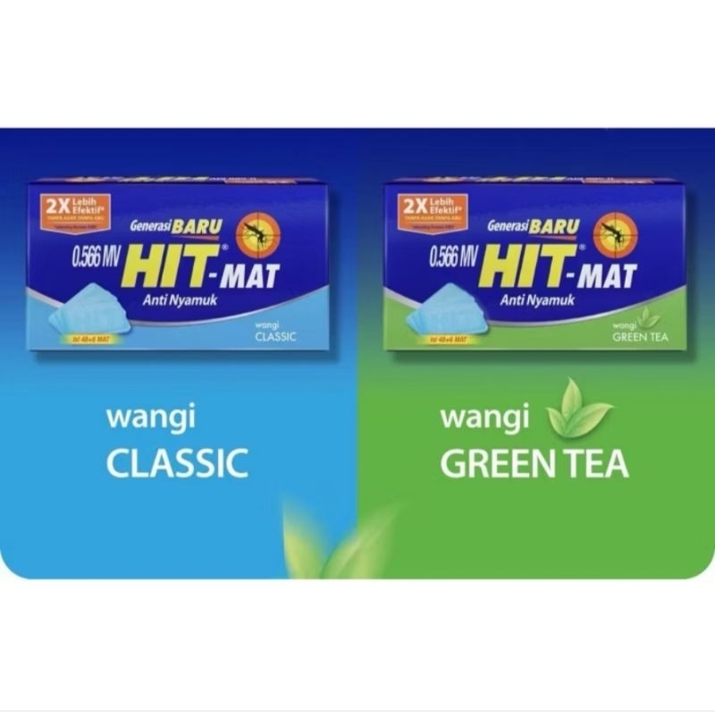 Jual hit mat 48+6's classic - nyamuk | Shopee Indonesia