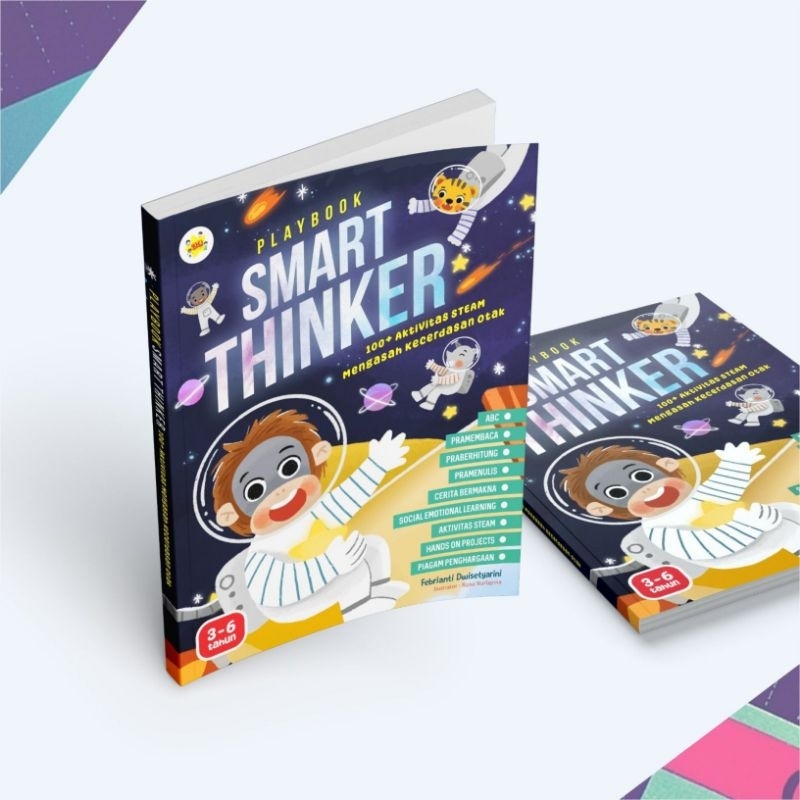 Jual Playbook Smart Thinker Buku Aktivitas Anak by Rayya Creativa (SOFT COVER) | Shopee Indonesia