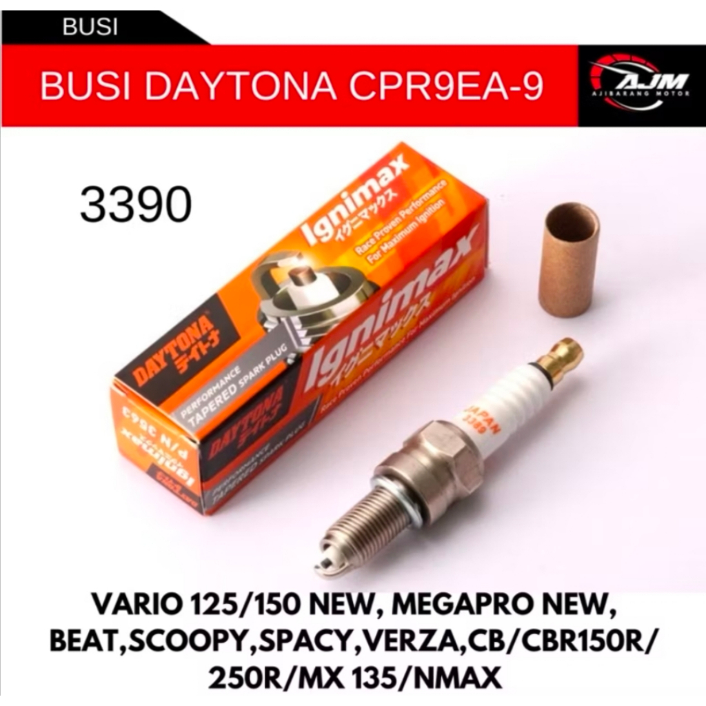 Jual Daytona ignimax CPR9EA-9 Busi Motor Original Honda Beat, Vario 125 ...
