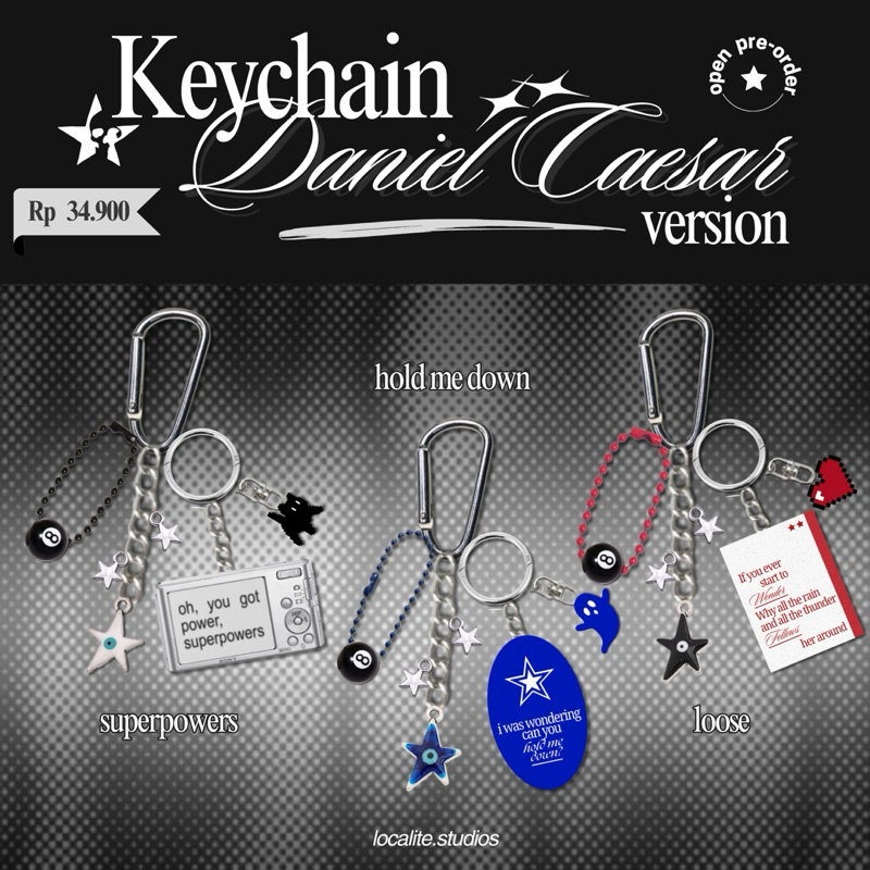 Jual Keychain Lirik Daniel Caesar Version | Shopee Indonesia