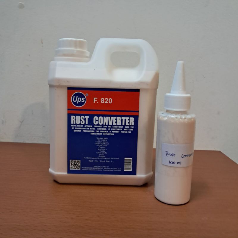 Jual Ups rust converter kemasan repack 100ml | Shopee Indonesia